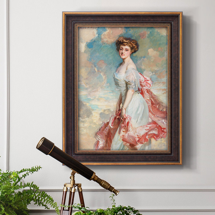 Astoria Grand Miss Mathilde Townsend Framed On Canvas Painting | Wayfair